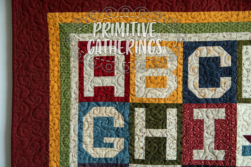 Mini Alphabet Quilt